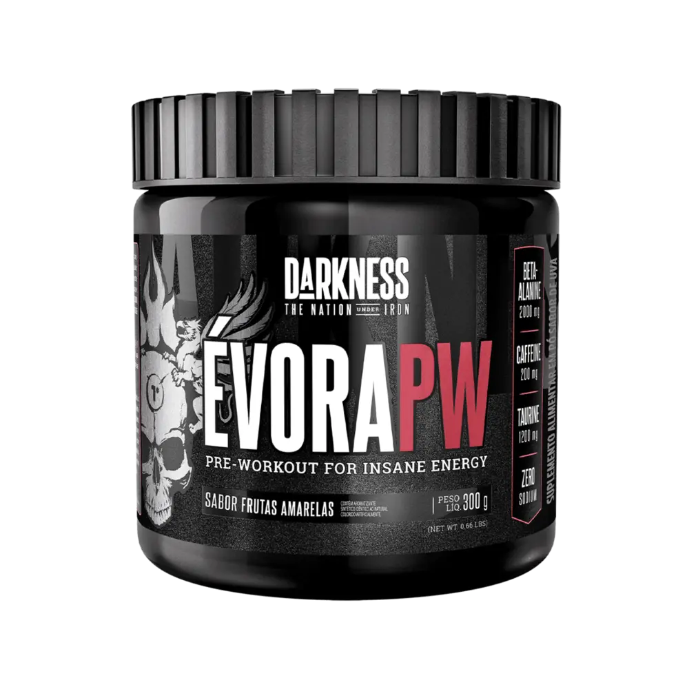 EVORA PW 150G - EVORA PW (150G) - DARKNESS - INTEGRALMEDICA