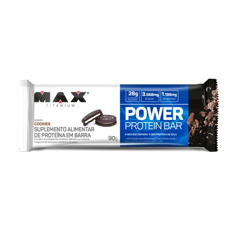 POWER PROTEIN BAR 90G COOKIES - MAX TITA - POWER PROTEIN BAR (90G ...